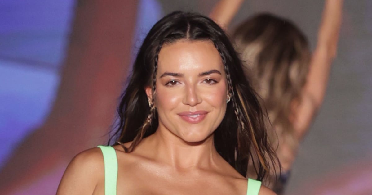 Mady Dewey Rocks Custom Netted One-Piece on Runway, Homage to Famous ...