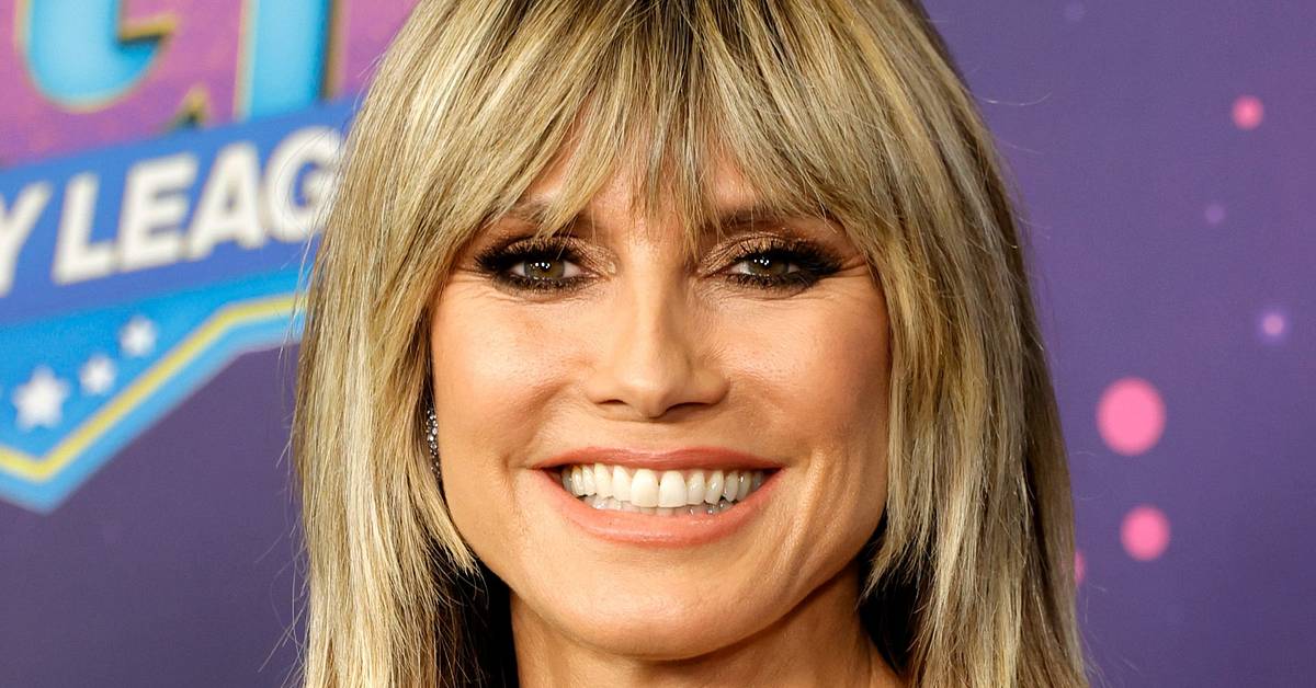 Heidi Klum Gets Cheeky in Black-and-White Photo on Instagram - Swimsuit ...