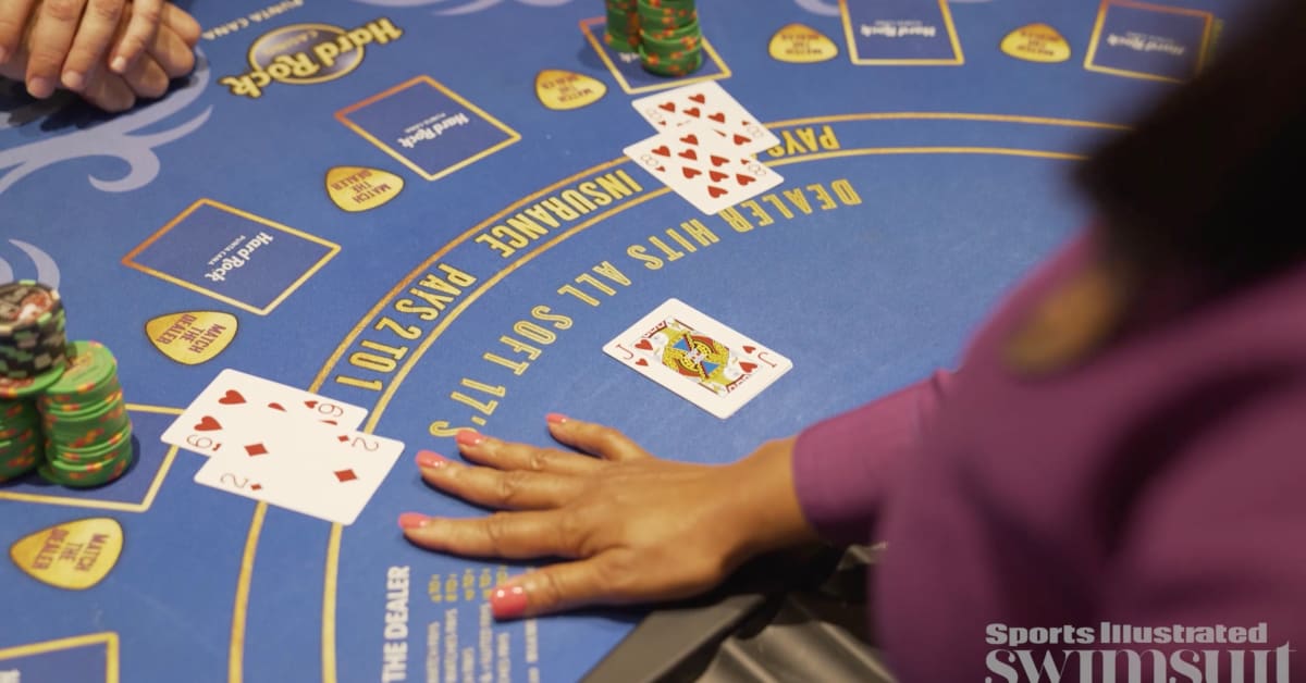 Swim Search Finalists Learn How to Play Blackjack - Swimsuit | SI.com