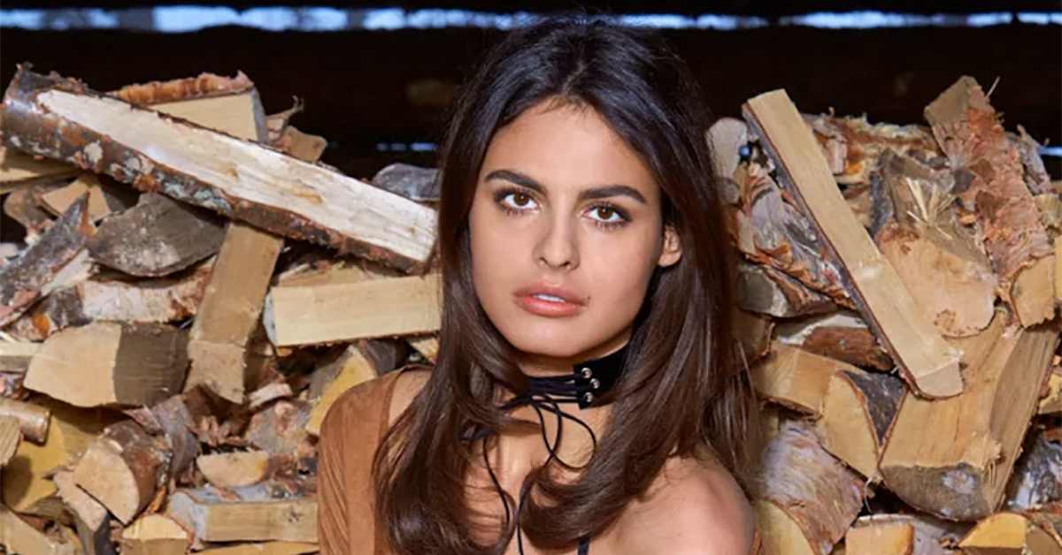 Serbian Model Bo Krsmanovic Posed With the Most Adorable Husky Puppy in ...