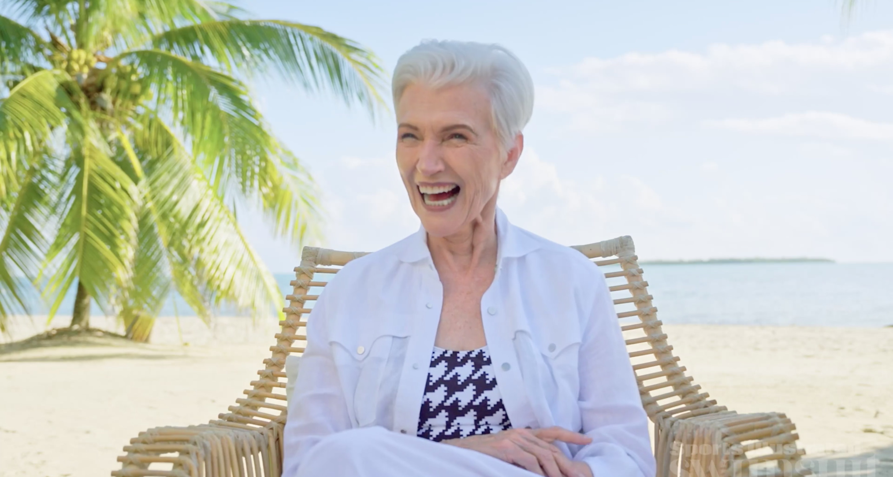 Maye Musk On Her Si Swimsuit Photo Shoot Swimsuit