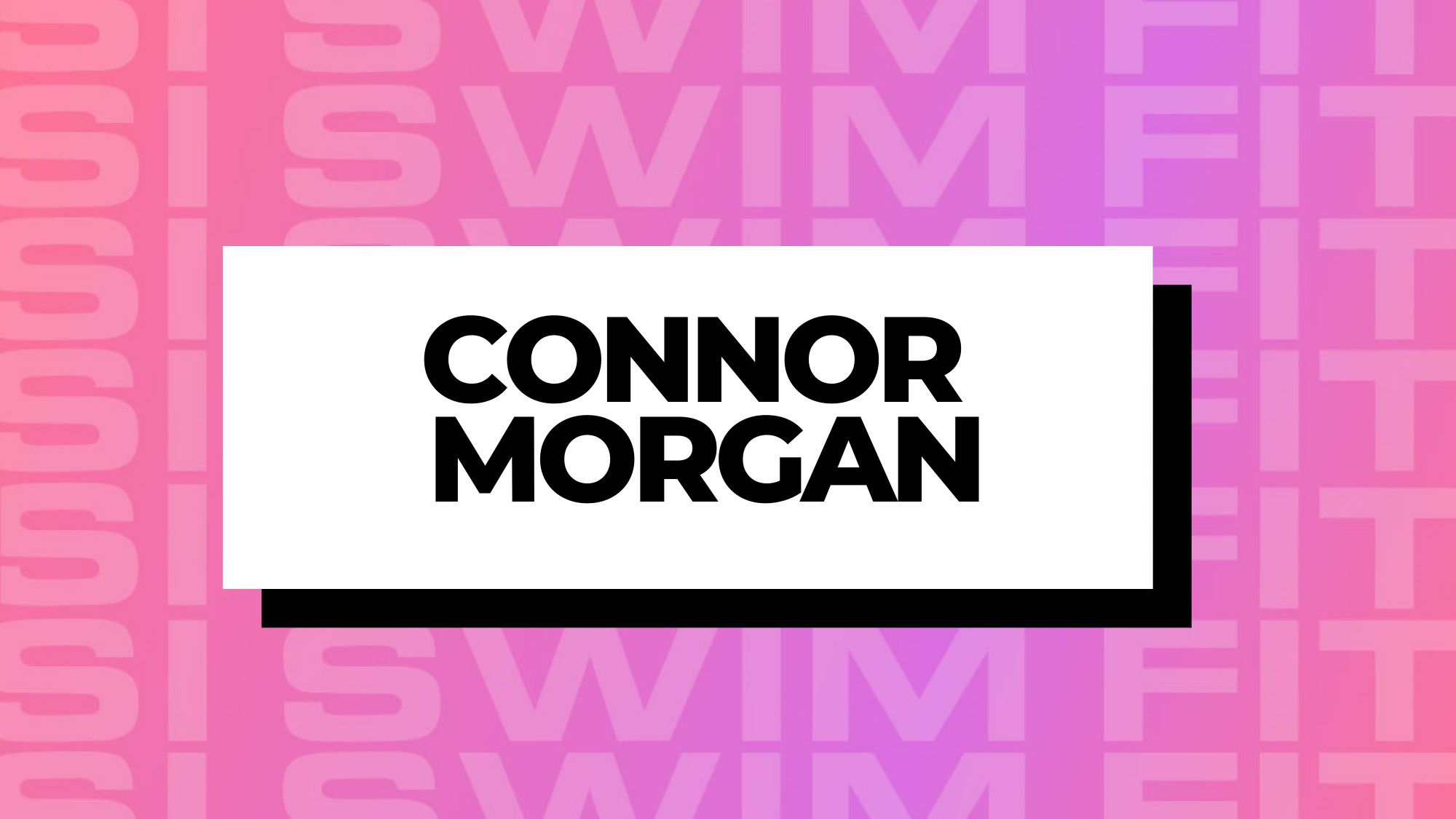 SI SWIM FIT: Connor Morgan - Swimsuit | SI.com