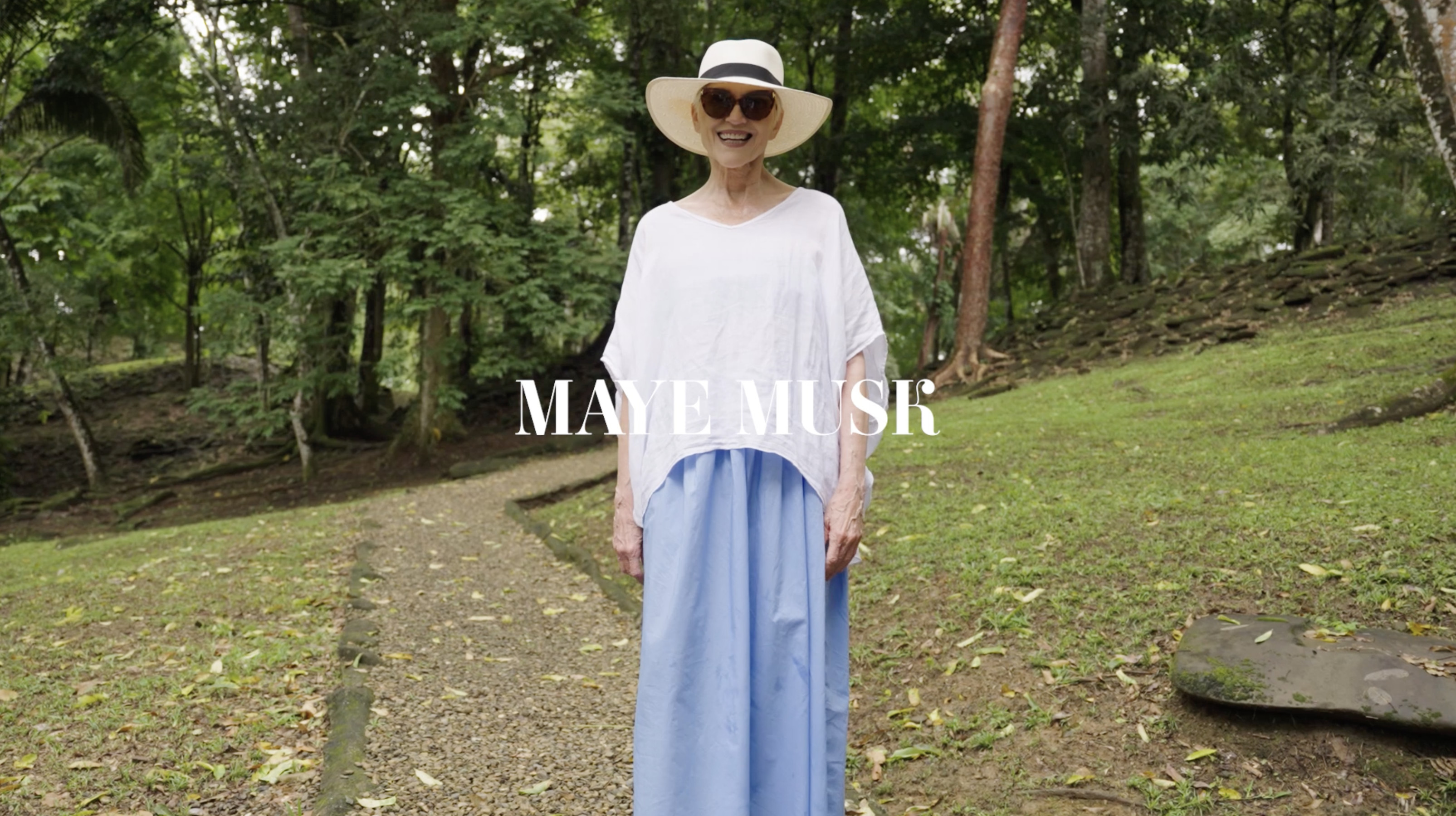 Rapid Fire Questions With Maye Musk Swimsuit